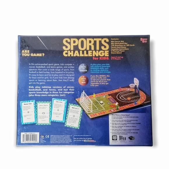 University Games | Toys | Sports Challenge Game For Kids Board Game ...